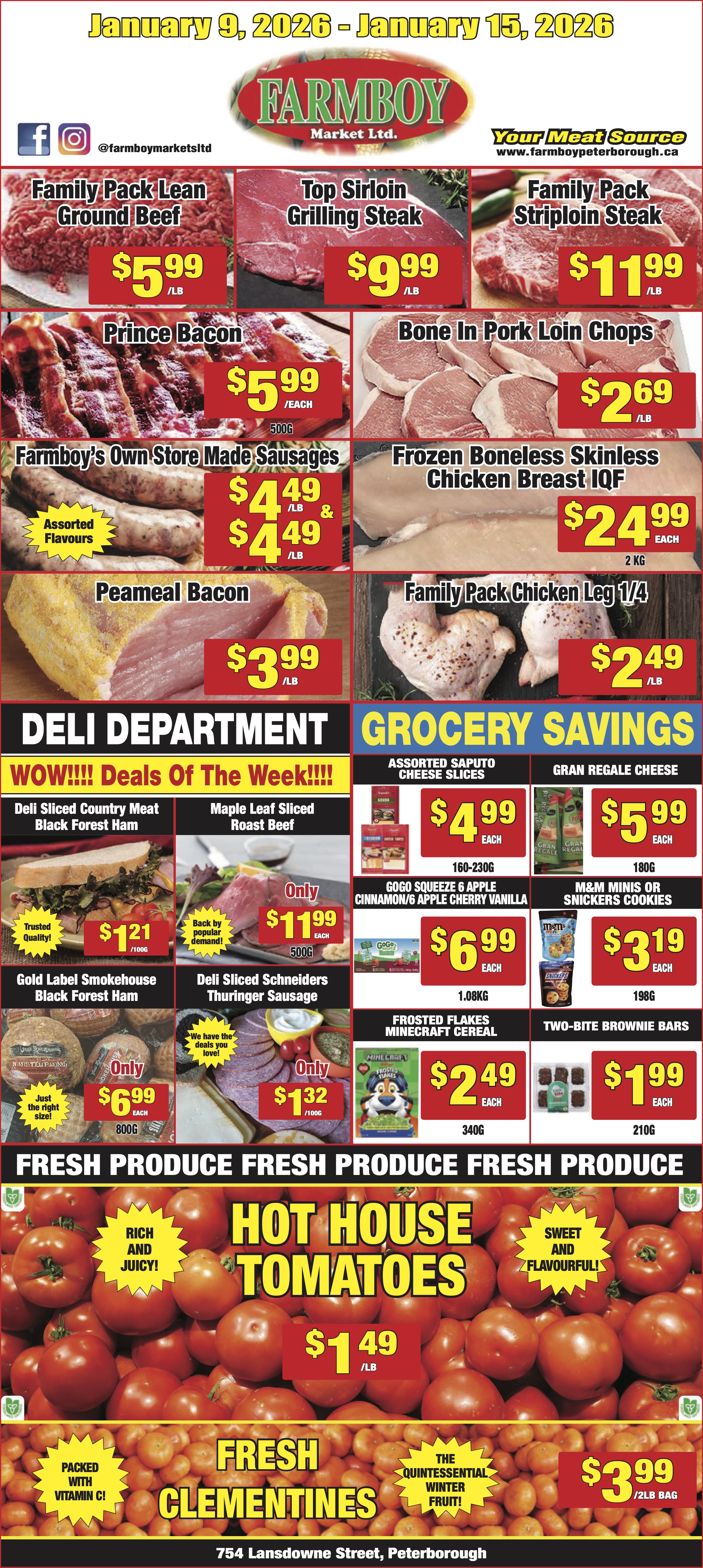 Farmboy Market - Your Meat Source and more Since 1964 | Peterborough, ON